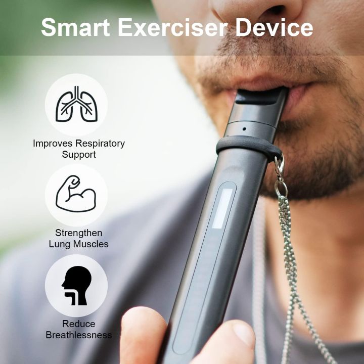 Smart Breathing Trainer,อุปกรณ์ออกกำลังกายการหายใจพร้อมแอพ Breath ...