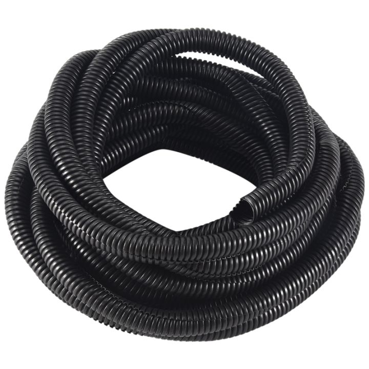 20 Ft Split Wire Conduit Polyethylene Tubing Black Color Sleeve Tube ...