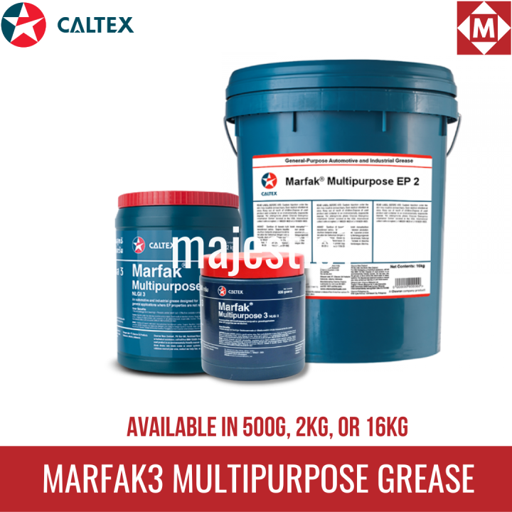 Marfak 3 Multipurpose Grease 500g / 2kg / 16kg | Lazada PH