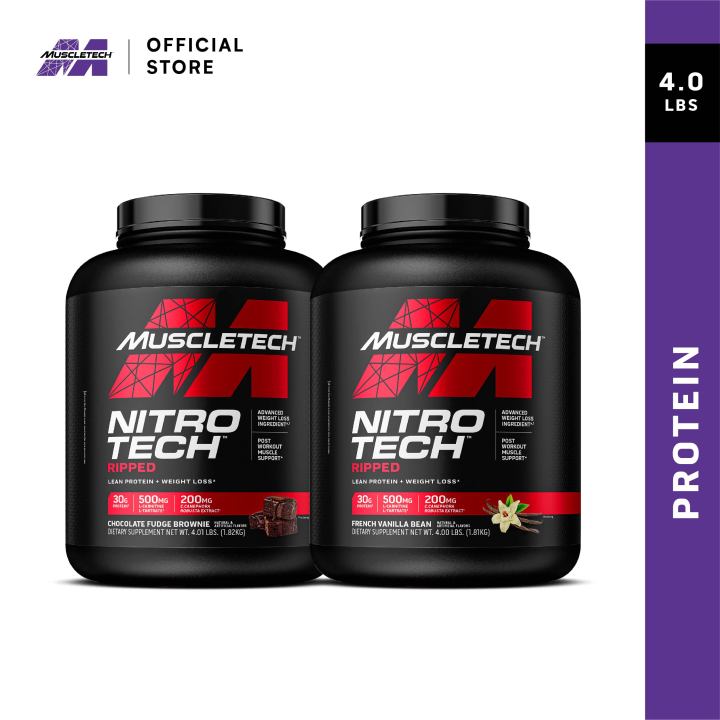 MuscleTech Nitrotech Ripped (4lbs) | Lazada Singapore