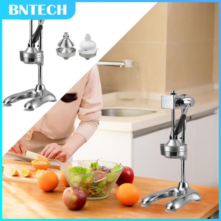 BNTECH Hand Press Fruit Juicer Juice Extractor Maker Stainless Steel Heavy Duty Easy to Clean ...