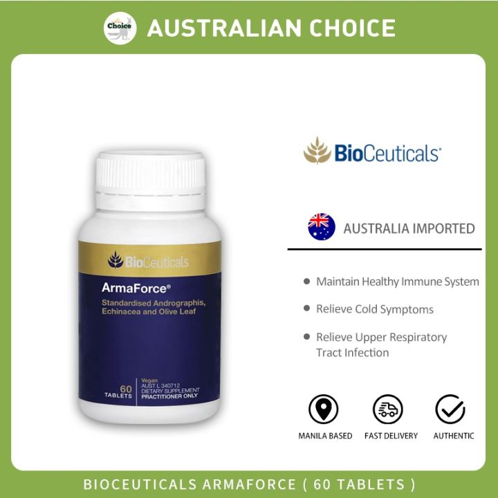 Bio Ceuticals ArmaForce 60 Tablets Australia Imported. | Lazada PH