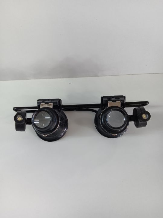 IG ( Alat ) Alat Pembesar Kacamata Zoom Loop 20x 2 Kacamata Dan Lampu ...