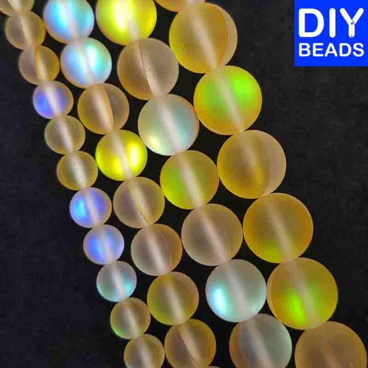 Semi-Precious Stone Synthetic Moonstone (Yellow) | Lazada PH