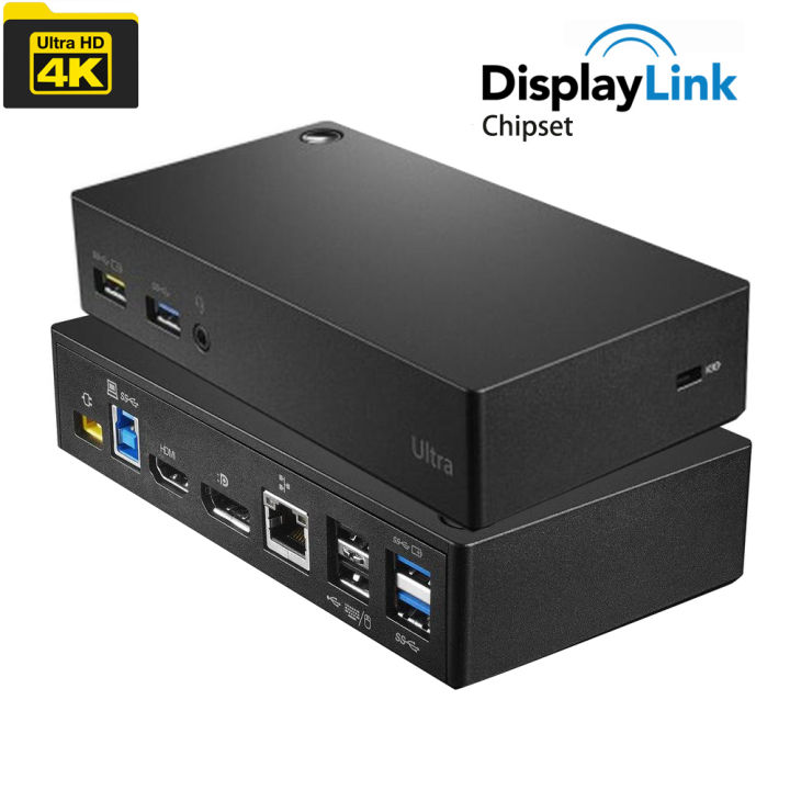 【Official Products】 Displaylink Docking Station 4K USB C USB 3.0 Dock ...