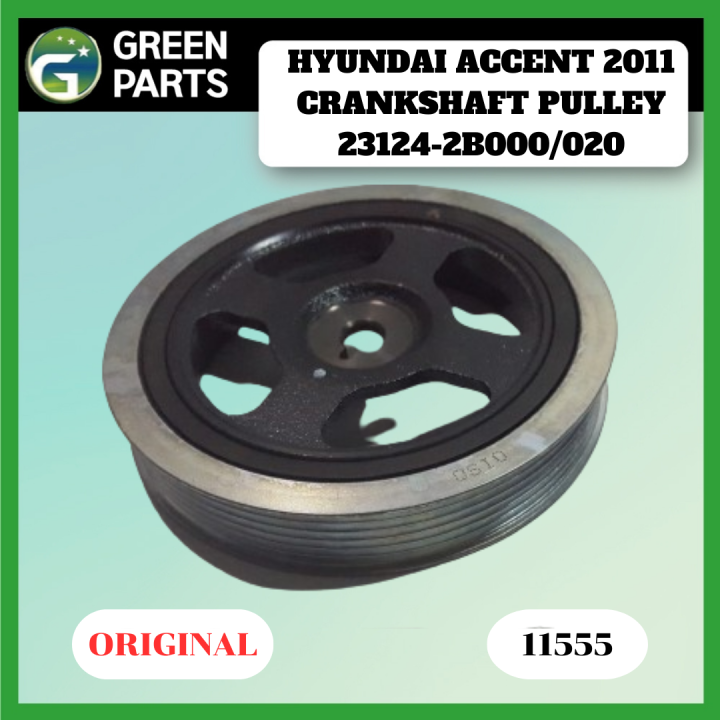 PULLEY - CRANKSHAFT PULLEY / MAIN DRIVE PULLEY FOR HYUNDA ACCENT MODEL ...