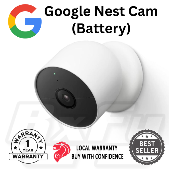 Google Nest Cam Battery Camera Outdoor OR Indoor - 2nd Generation cctv ...