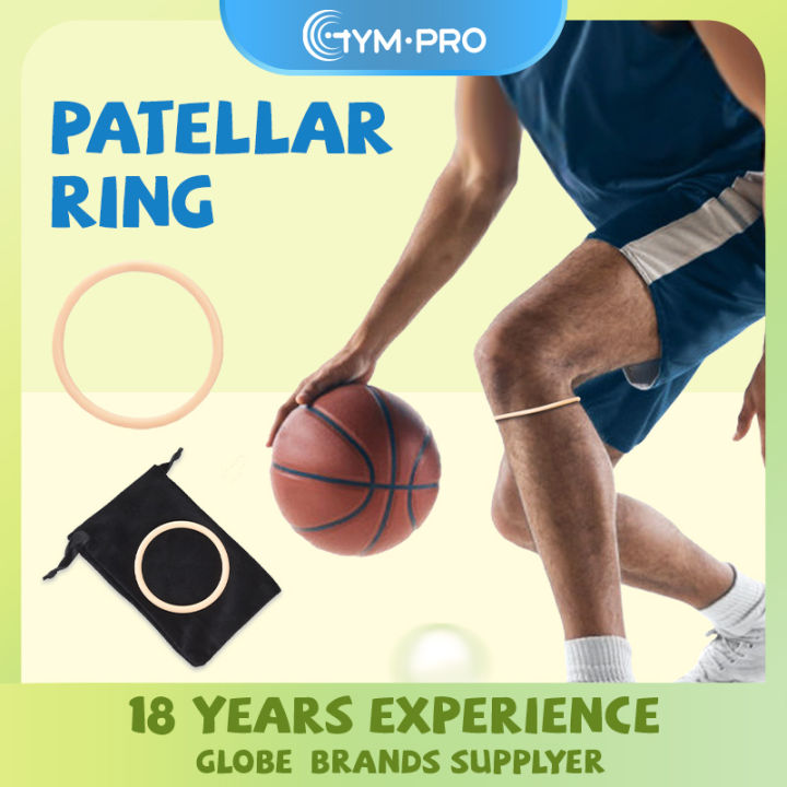 GYMPRO สายรัดเอ็นรองรองรับสายรัดแหวน patellar ring stabilizer ที่มีแพ ...