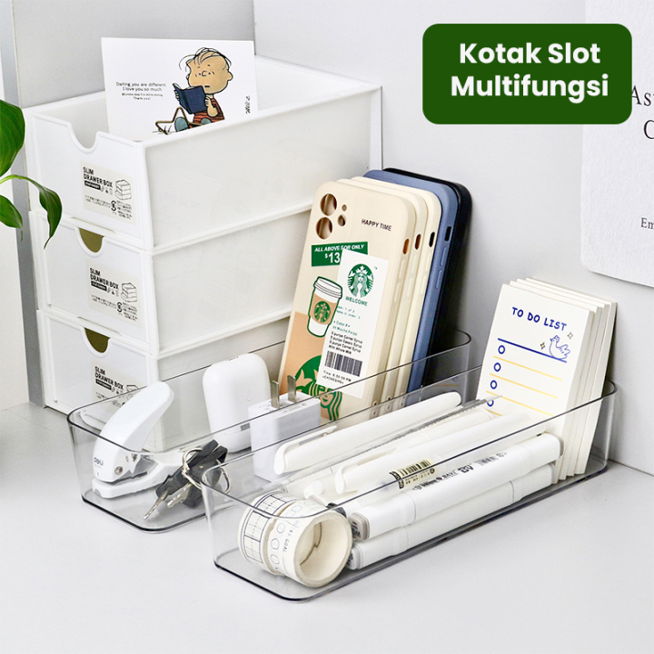 Mainland Tempat Penyimpanan Serbaguna Wadah Organizer Stationery Rak ...