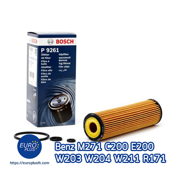 กรองน้ำมันเครื่อง Benz เบนซิน เครื่อง M271 W203 W204 W211 SLK R171 C200 ...