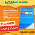 Officemate Steno Notebook - 60 sheets and Veco Plus office notebook ...