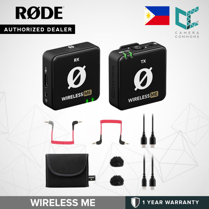 Rode Wireless ME Ultra-Compact Digital Wireless Microphone System (2.4 ...