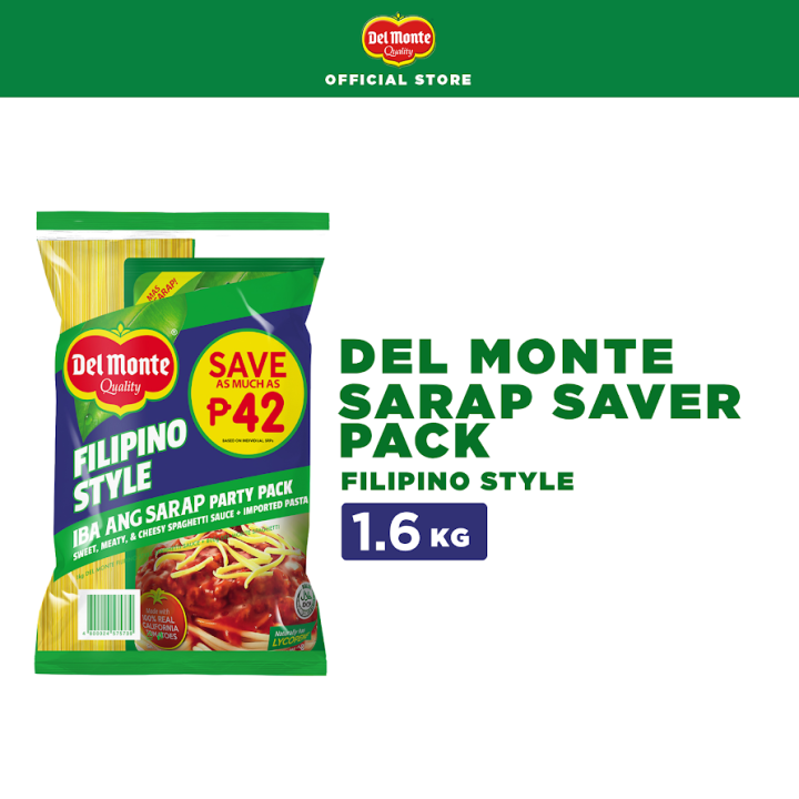 DEL MONTE Filipino Style Sarap Savers Pack for 16 servings (Del Monte ...