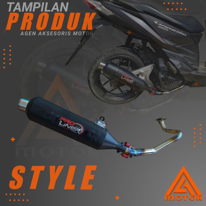 Knalpot PROLINER PRO LINER Tsukigi Tsugigi Tsugi Sugigi Sukigi Beat ...