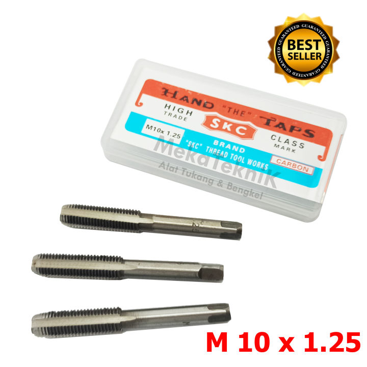SKC HAND TAP M10 X 1.25 / MATA TAP DRAT SKC M10 X 1,25 | Lazada Indonesia
