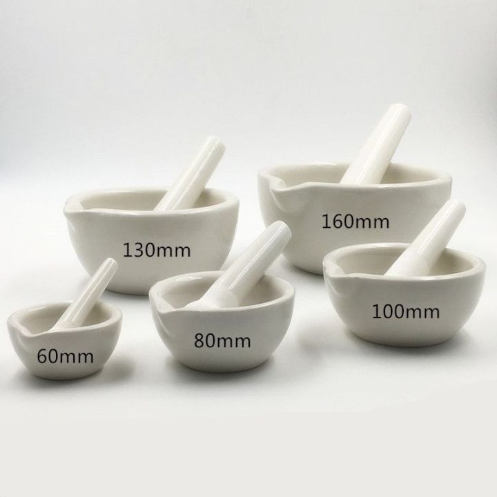 🔥Ready Stock🔥Porcelain Mortar and Pestle Mixing Grinding Bowl Powder ...