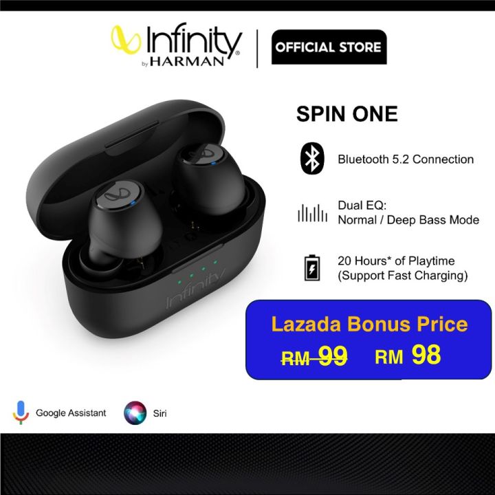 Harman Kardon Infinity Spin One True Wireless In-ear Headphone | Lazada