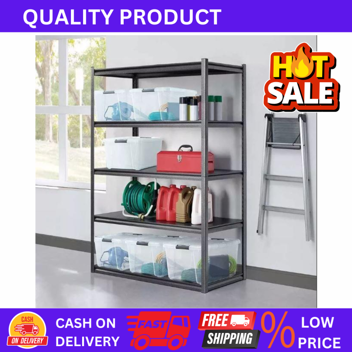 LC Merchise ( 45x120x180cm ) 5 layer Storage Rack Shelving Unit Heavy ...