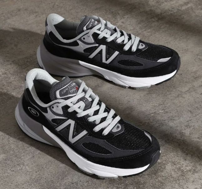 [สินค้าพร้อมส่ง] รองเท้า New Balance รุ่น 990v6 Black Made In USA รับ ...