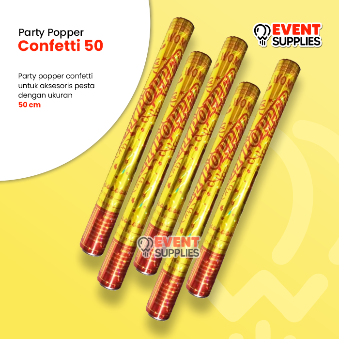 Party Pooper Womy Confetti [50cm] Khusus Pulau Jawa | Lazada Indonesia