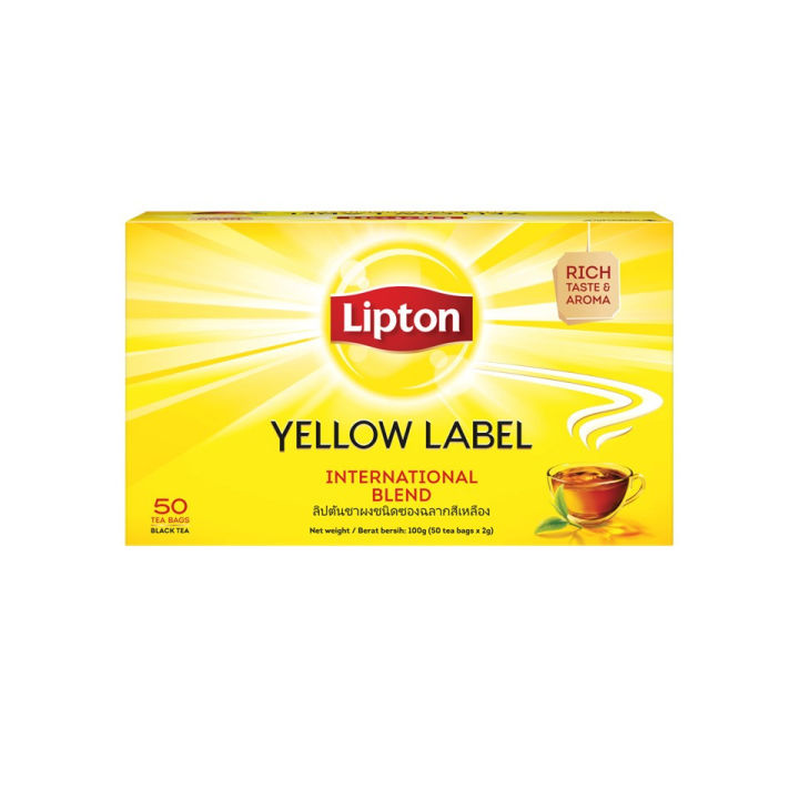 Lipton Yellow Label 2g x 50s | Lazada
