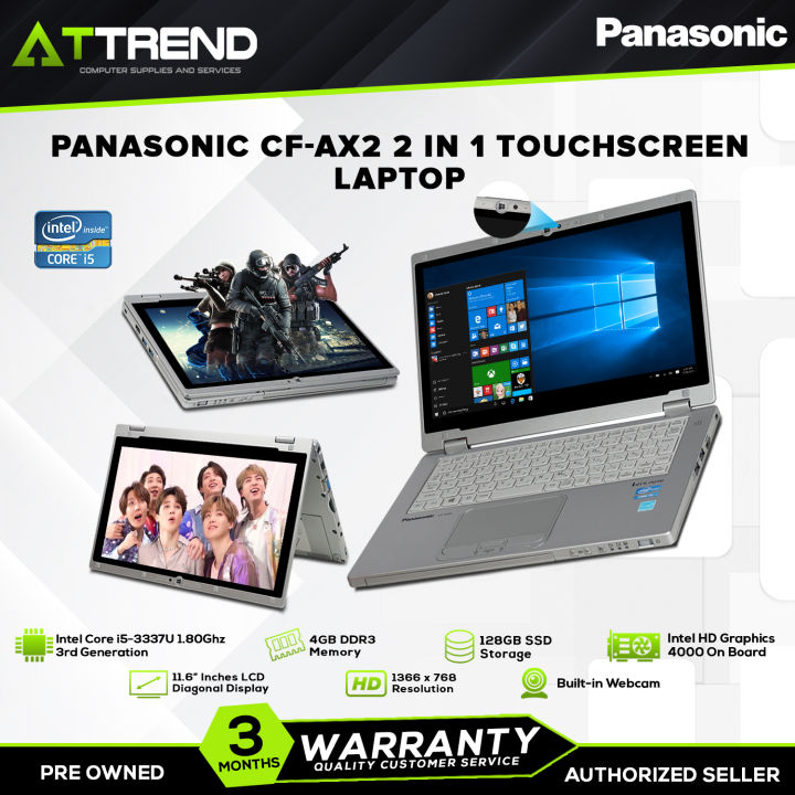 Panasonic - Notebook Laptop | Intel Core i5 Dual Core - 4GB RAM - 320GB ...