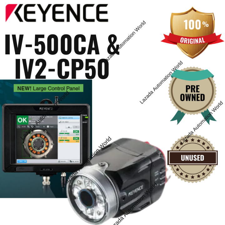 Keyence vision Sensor colour camera IV-500CA IV2-CP50 , IV-500C IV-500 ...
