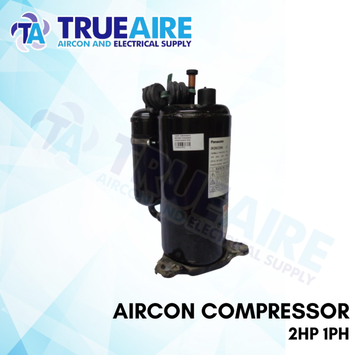 TRUE AIRE COMPRESSOR AIRCONDITIONING ROTARY PANASONIC 2K28C226AUC 2HP ...