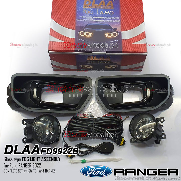 Ford Ranger XLT XLE XL 2023-2025 DLAA Brand Heavy Duty Foglights / Fog ...