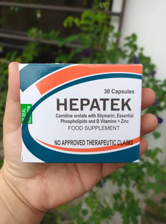 Hepatek with Silymarin, Essential Phospholipids and B Vitamins + Zinc ...