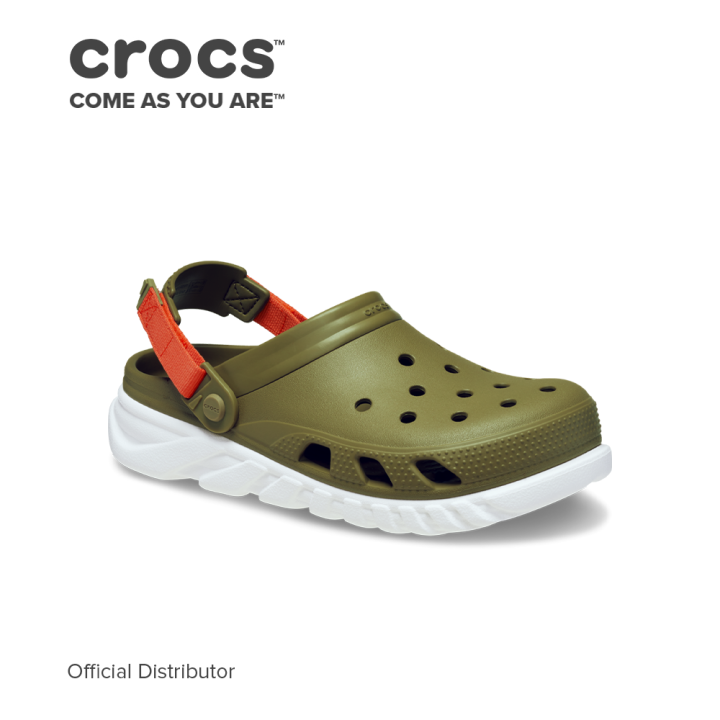 Crocs Unisex Duet Max II Clog in Aloe | Lazada PH