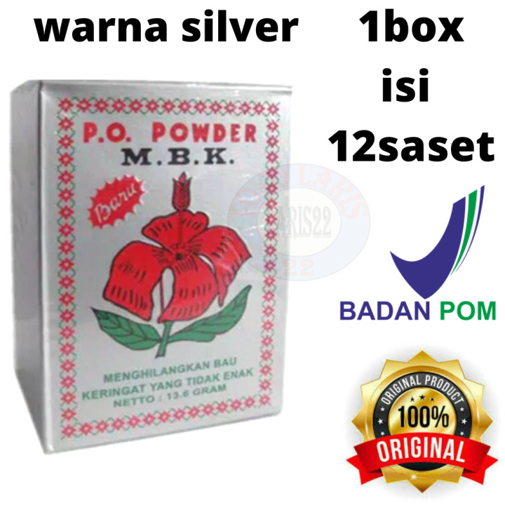 [MBK SILVER] 1 BOX BEDAK MBK SILVER / PENGHILANG BAU BADAN / PEWANGI ...