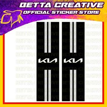 Car Plat Sticker - Kia New Logo CARCP [ Betta Creative ] | Lazada