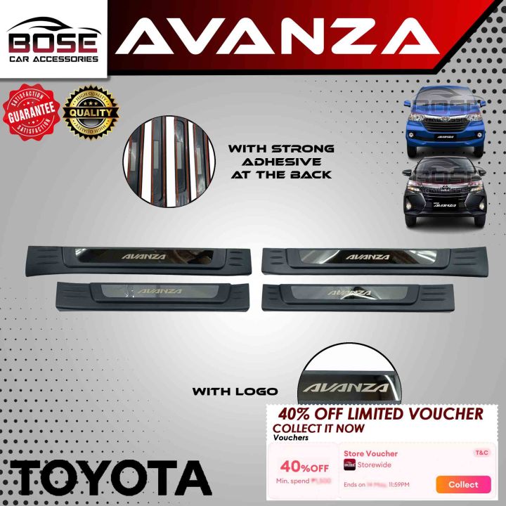 Side Stepsill for Toyota Avanza 2016 2017 2018 2019 2020 2021 / 2022 ...