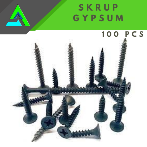 SKRUP GYPSUM #6 X 2-1/4 PAKET 100 PCS | Lazada Indonesia