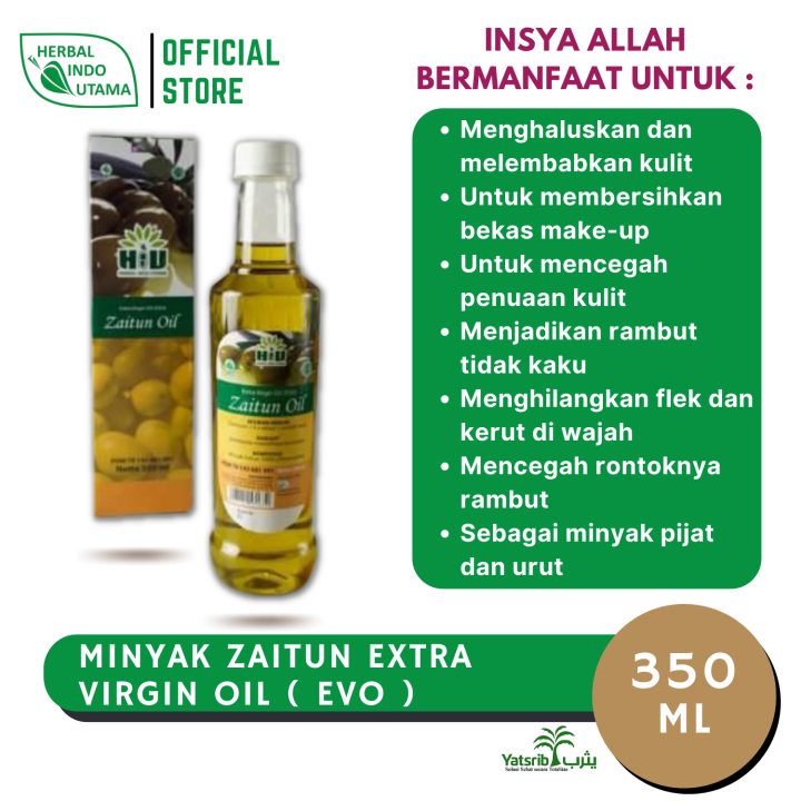 Minyak Zaitun Extra Virgin Oil (EVO) 350ml | Lazada Indonesia