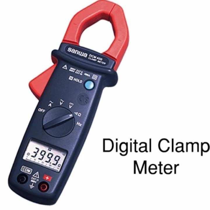 Sanwa DCM400 Clamp Meter AC 4000 Count, Low cost & DMM functions ...