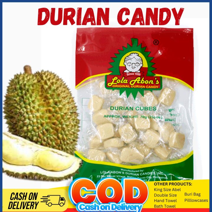 Durian Candy Authentic Davao Pasalubong Snacks Sweets | Lazada PH