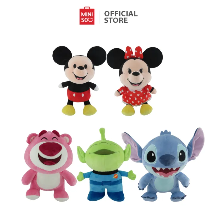 MINISO Disney 100 Smile Faces Collection 10in Stuffed Toys (Allien ...