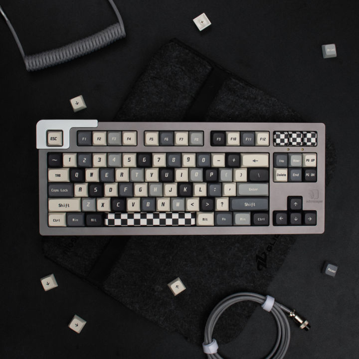 【Keycap Only】GMK Colorless Keycap 135 Keys PBT XDA Profile Keycap DYE ...