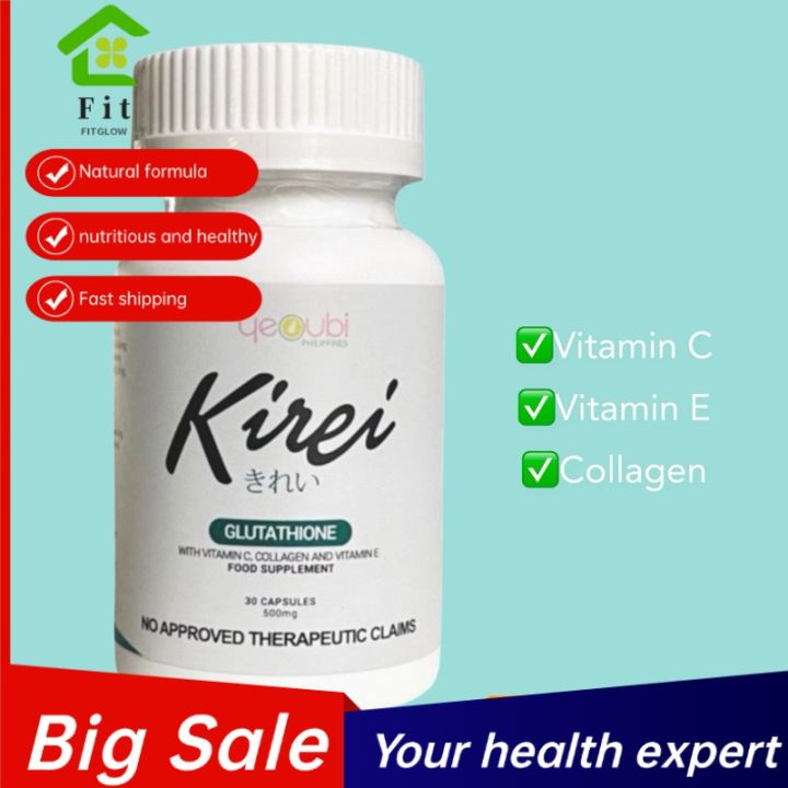 Kirei Glutathione whitening capsules yeoubi | Lazada PH
