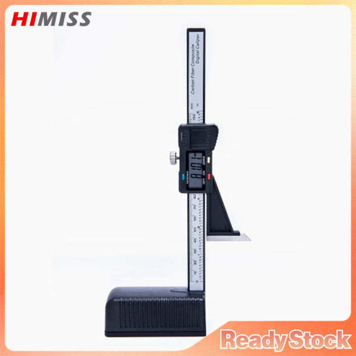 HIMISS Digital Height Gauge Measuring Tools, 0-150mm Professional High Precision Depth Aperture ...