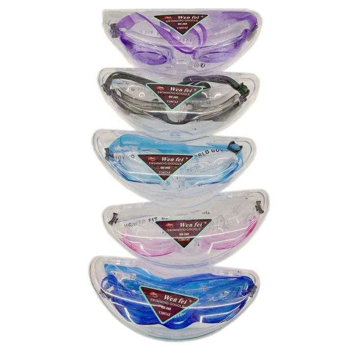 Swimming Diving Goggles transparent rubber strap Goggles For Adult and ...