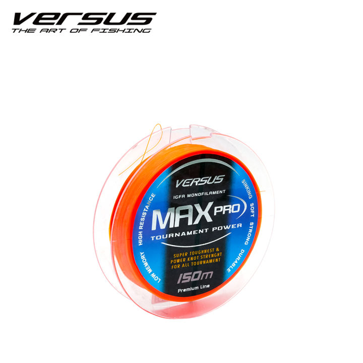 Senar Versus Max Pro Monofilament 150M ORANGE | Lazada Indonesia