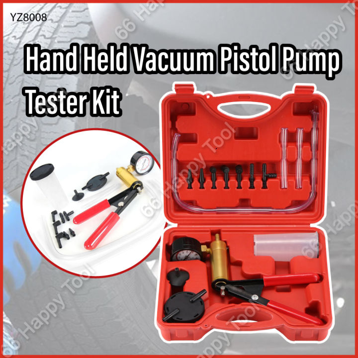Automotive Brake Fluid Bleeder Oil Change Tools Hand Held Vacuum Pistol ...
