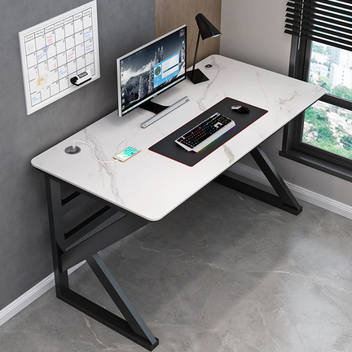 Home computer desk desktop esports desk and chair set office study desk ...