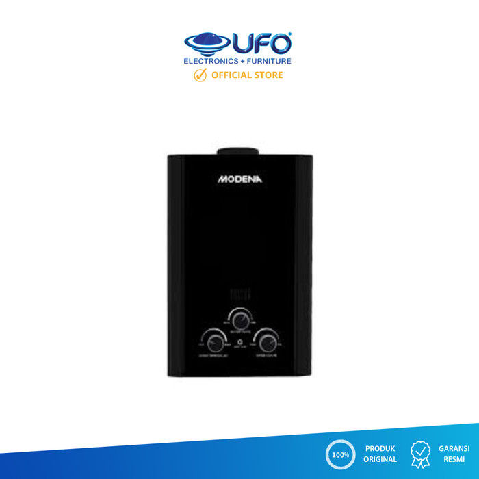 MODENA GI0680FCBK WATER HEATER GAS INSTANT PEMANAS AIR GI-0680 FCBK ...