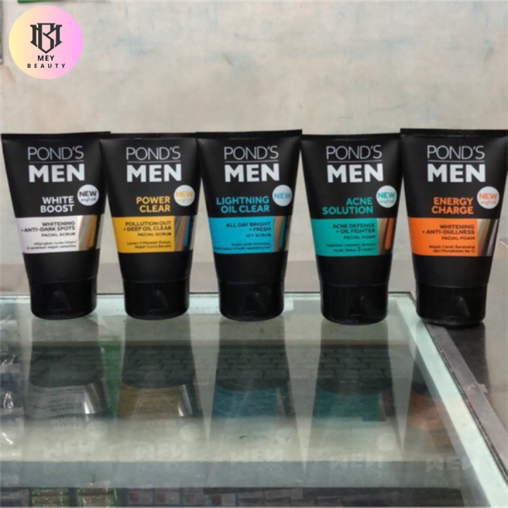 Ponds Men Facial Foam 100g / sabun wajah / sabun muka | Lazada Indonesia