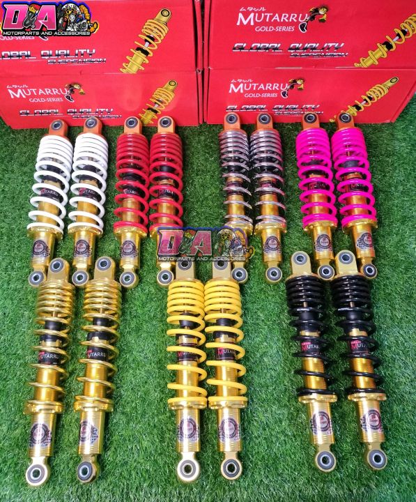 MUTARRU REAR SHOCK 310mm GOLD SERIES WAVE / SMASH / SHOGUN / XRM / RS ...
