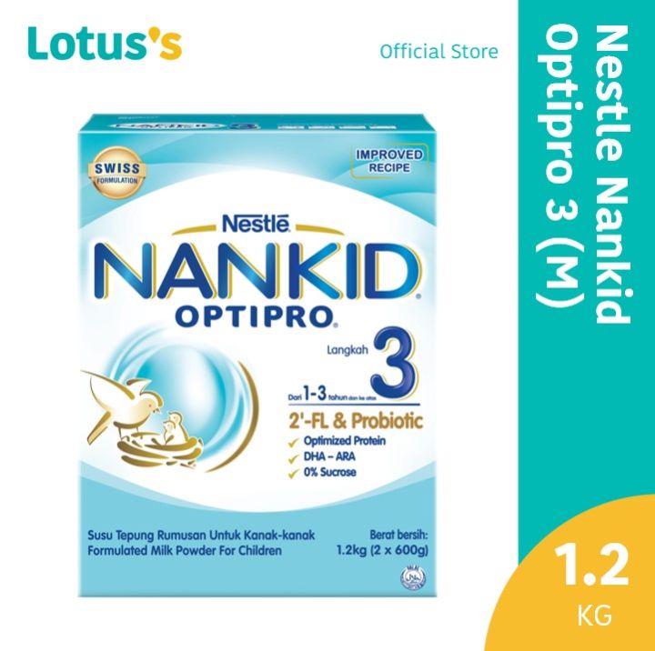 Nestle Nankid Optipro 3 1.2kg | Lazada